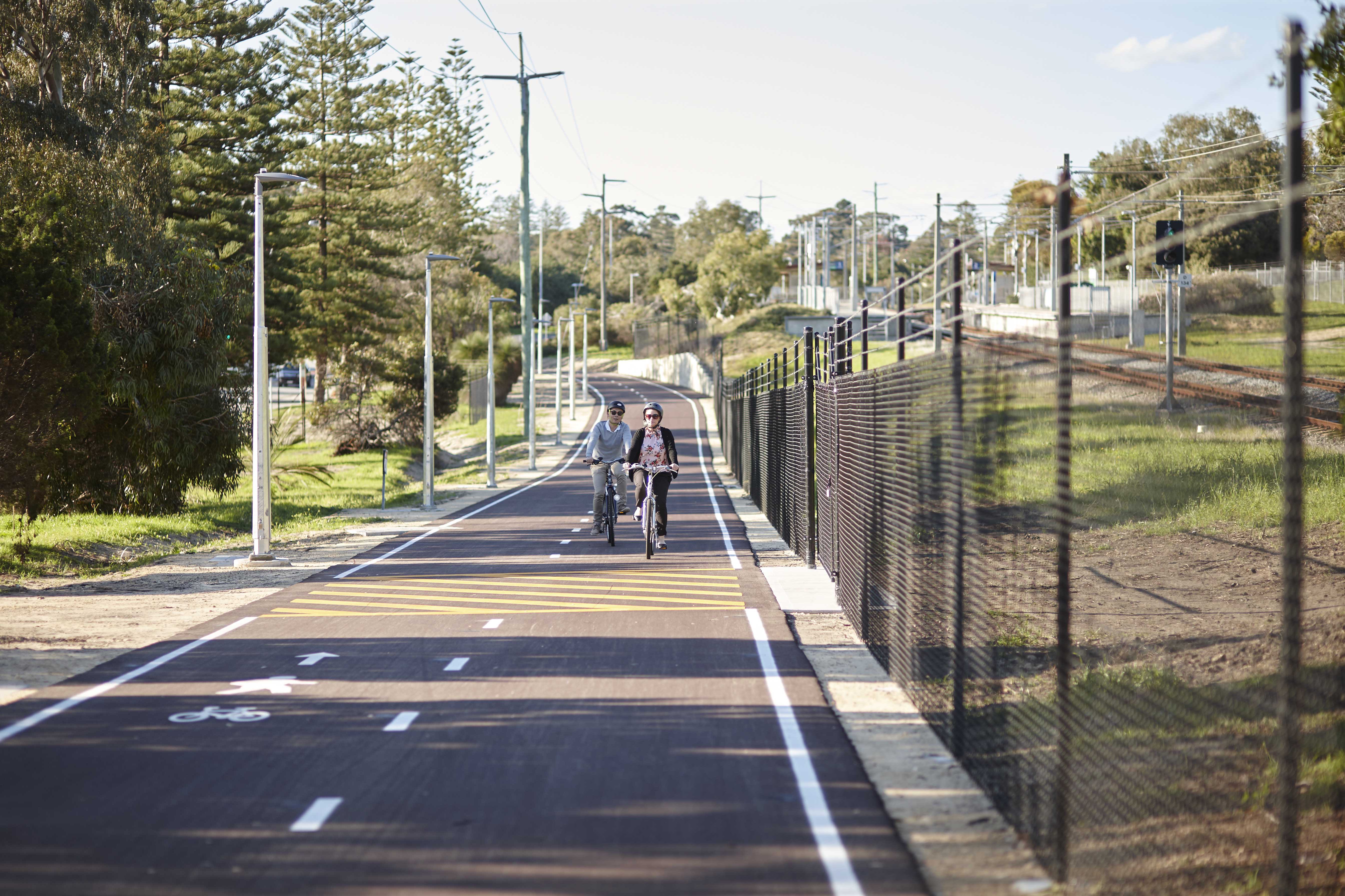 Fremantle Line Bike Path - Victoria St Station | Building for Tomorrow