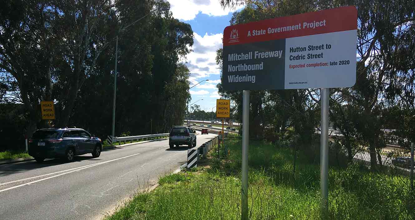 Mitchell Freeway Widening To Cedric Street | Building for Tomorrow