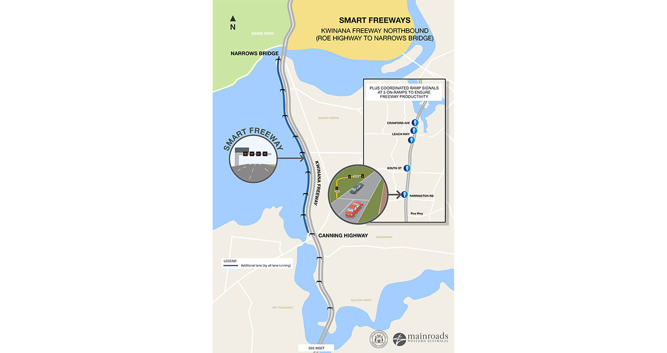 Perth's Smart Freeway Kwinana Freeway | Building for Tomorrow