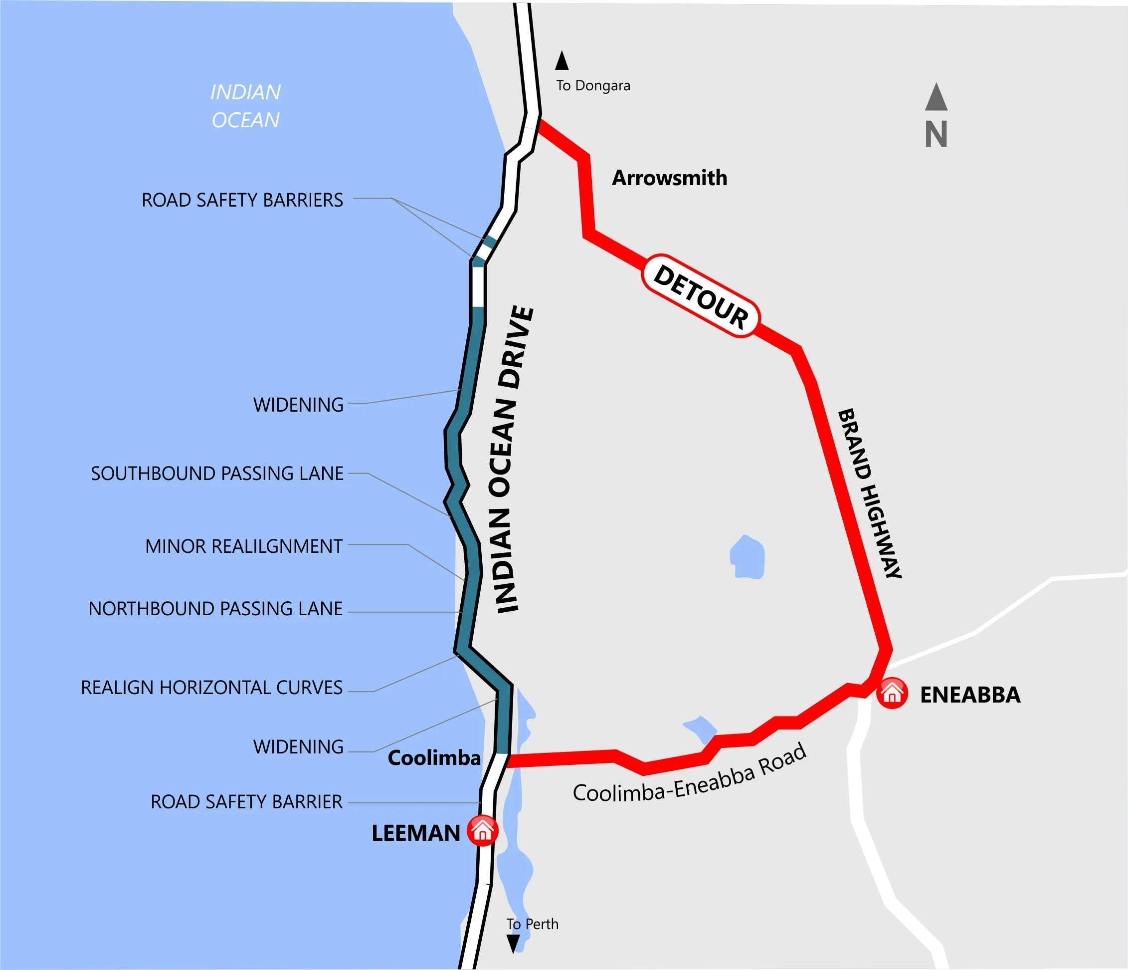 Indian Ocean Drive - Road Safety Improvements | Building for Tomorrow